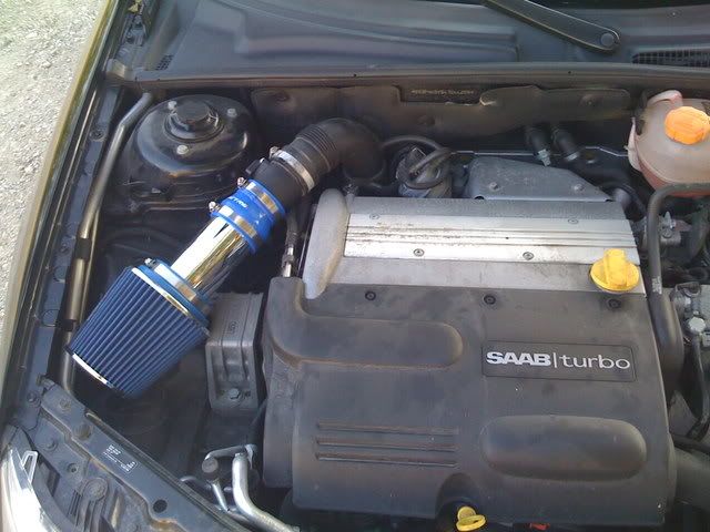 Pic of my DIY Intake | SaabCentral Forums